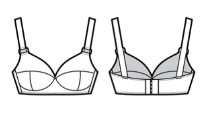 Custom bra steps show, factory tips of bra customziation, bra ...